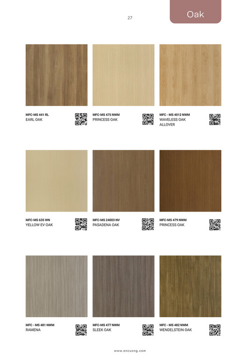 INNOVATIVE MFC & MDF MELAMINE PANELS - Trang 26–27