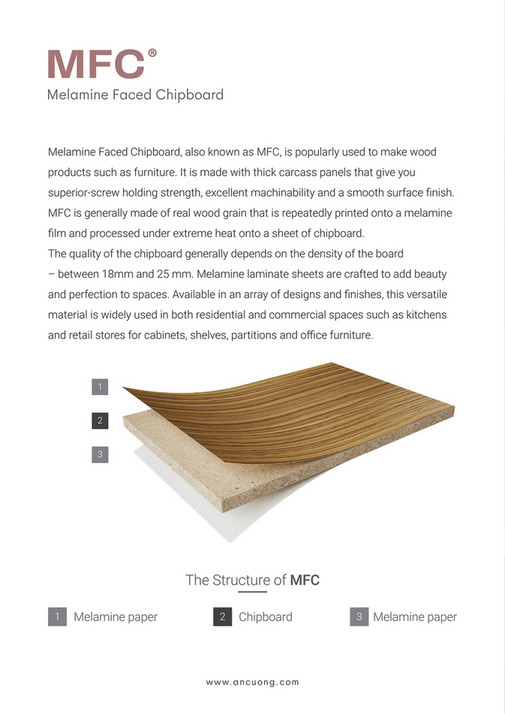 INNOVATIVE MFC & MDF MELAMINE PANELS - Trang 8-9