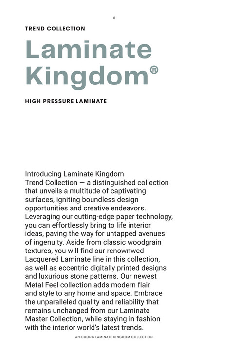 AnCuong - LAMINATE KINGDOM TREND COLLECTION - Trang 6–7