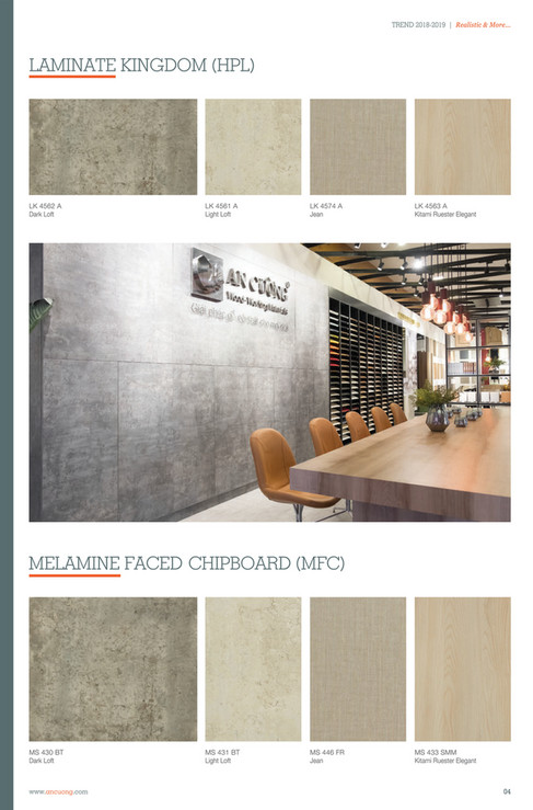 LAMINATE & MFC SAME COLOR REALISTIC & MORE (BST số 03) - Trang 10–11