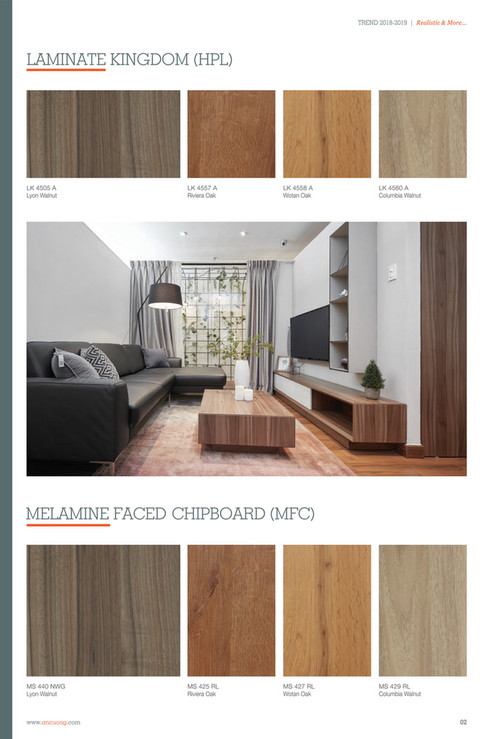 LAMINATE & MFC SAME COLOR REALISTIC & MORE (BST số 03) - Trang 6–7
